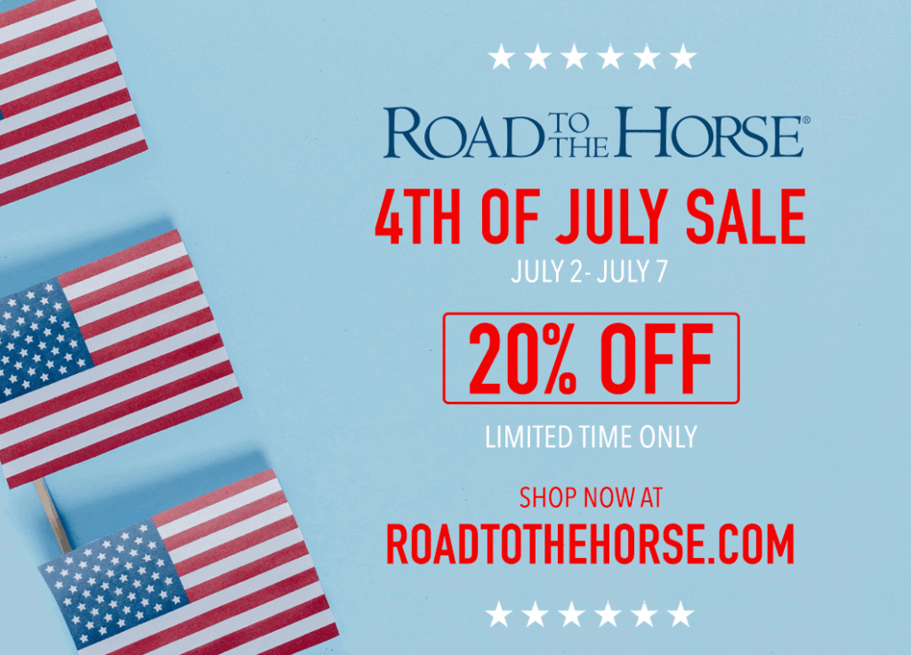Celebrate July 4th with 20% Off RTTH Merch! - Road To The Horse